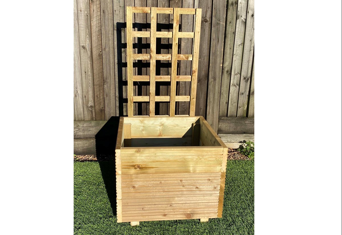 Tapered Square Garden Planter | Forestrall Timber Merchants